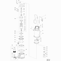 Makita Pf1110 spare parts and technical drawings Kruis Powertools
